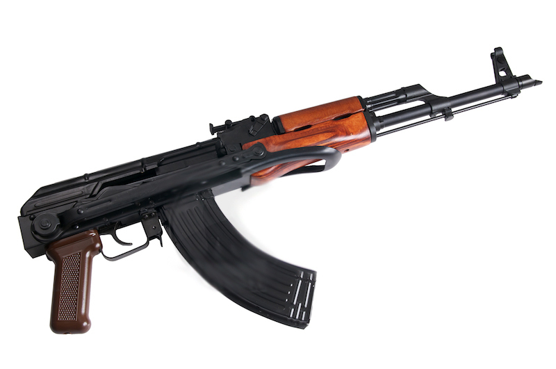 Romanian AK47 AKMS Straight Pull 7.62 x 39 Rifles For Sale in {LOCATION ...