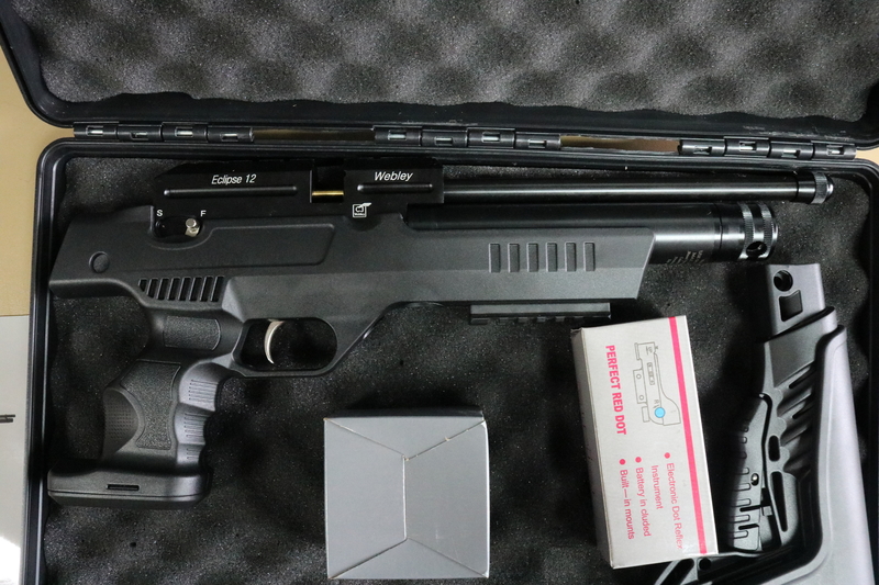 Webley / Webley & Scott Eclipse 12 .177 Air Pistols For Sale in Hockley ...