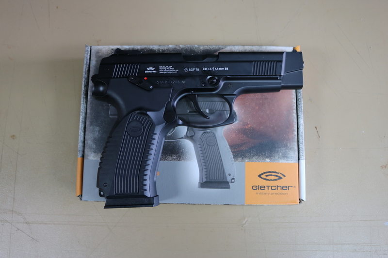 Gletcher Grach NBB 4.5MM Steel BB .177 Air Pistols For Sale in ...