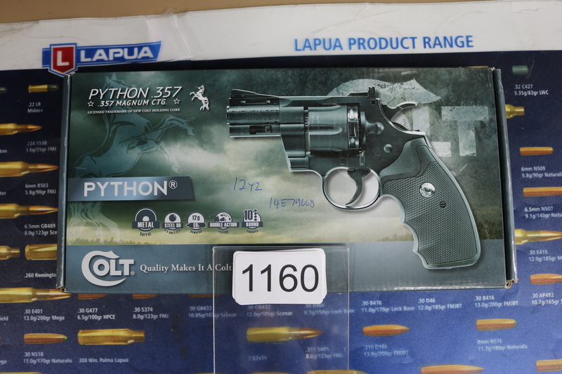 Umarex Colt Python .357 2.5" 4.5 mm Air Pistols For Sale in Hockley ...